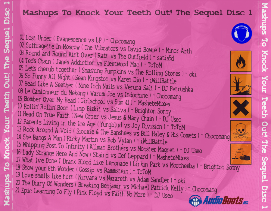 Mashups To Knock Your Teeth Out! The Sequel. - AudioBoots